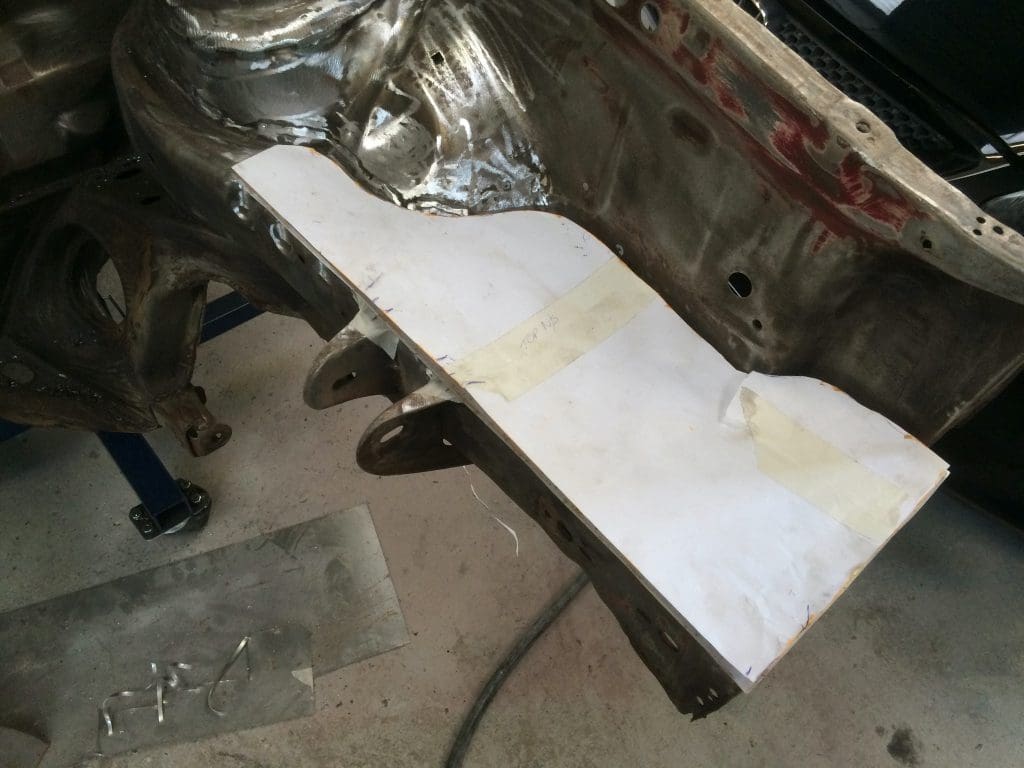 VW Caddy Pickup Engine Bay – Panelform Body & Paint